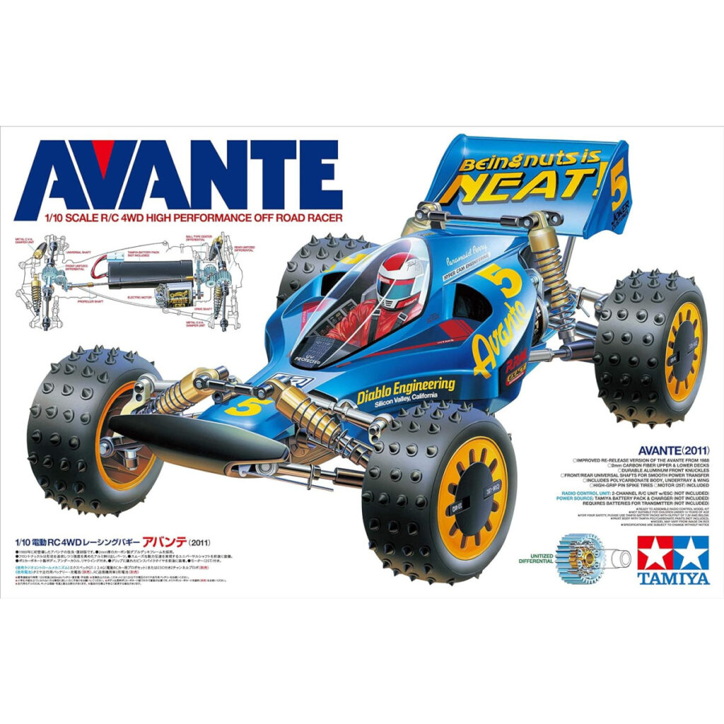 Tamiya Avante (#58072) - Tamiya Models
