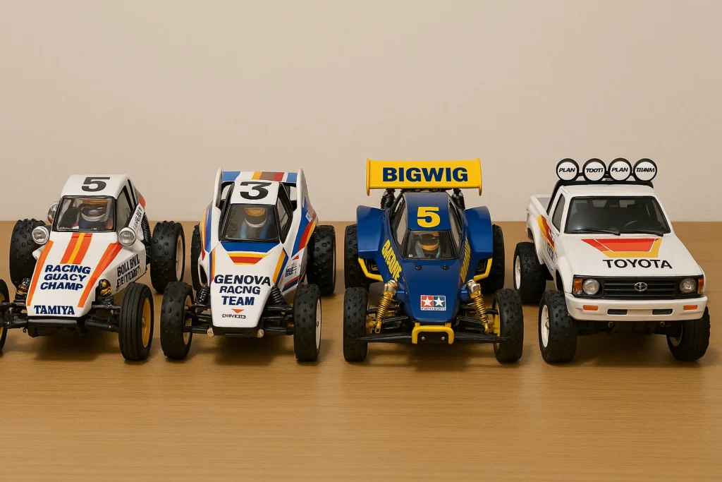 Tamiya Date Order RC Car Guide For 1/10 Models