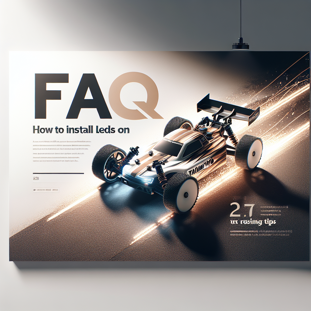 How To Install LEDs Tamiya RC Cars: Racing Tips