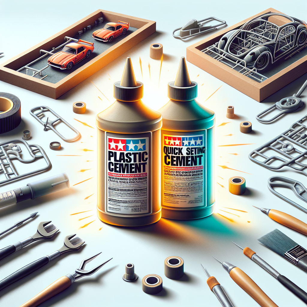 Tamiya Cement Guide: Quick Vs. Regular Setting - Tamiya Plastic Cement
